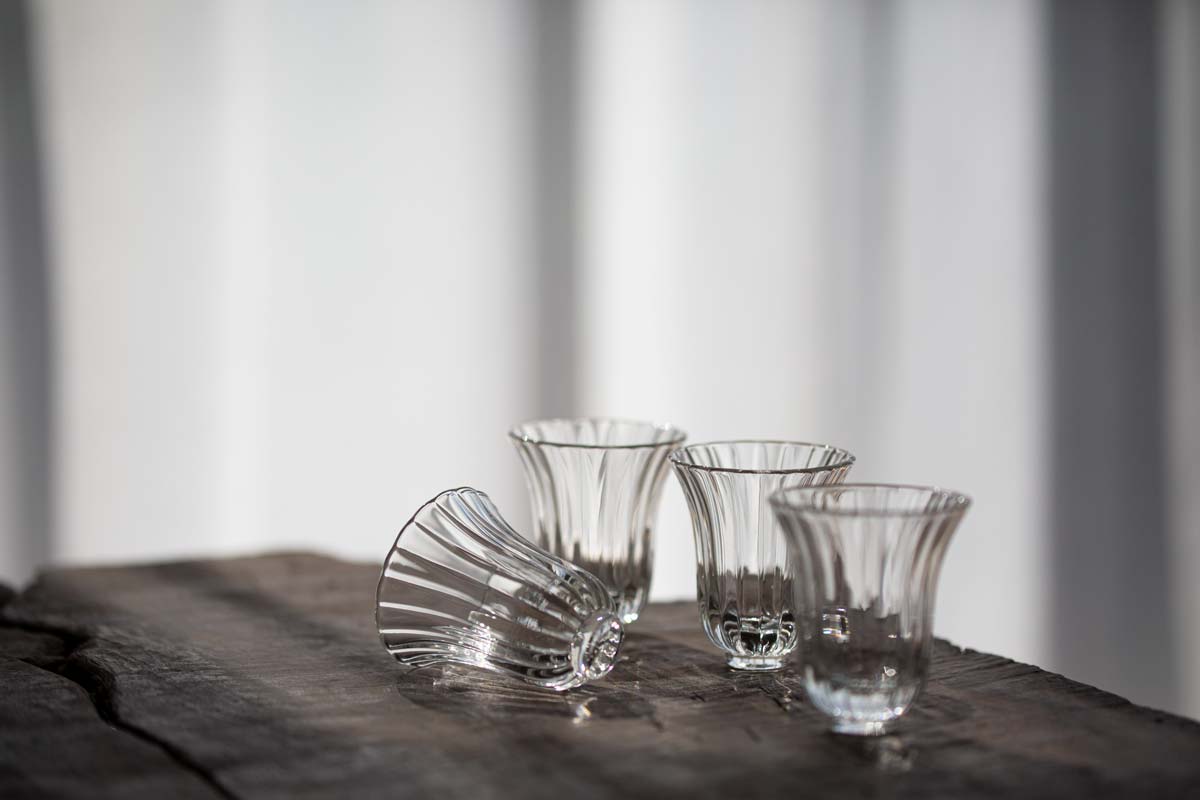 Magnolia Glass Teacup | BITTERLEAF TEAS