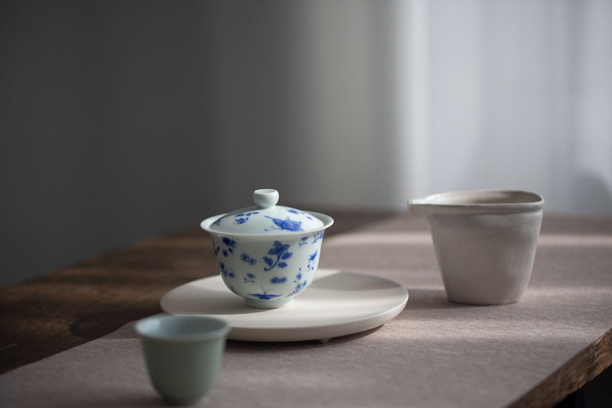 Imperial Blue Botany Gaiwan | BITTERLEAF TEAS