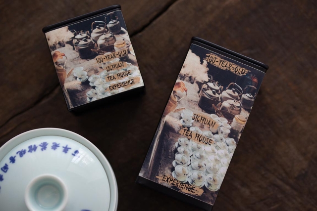 100-Year-Old Sichuan Tea House Experience Spring Jasmine Green Tea ...