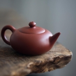 Chaozhou Da Hong Pao Clay Full Moon Teapot | BITTERLEAF TEAS