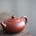 Chaozhou Da Hong Pao Clay Full Moon Teapot | BITTERLEAF TEAS