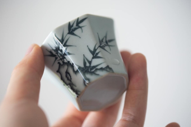 Serenity Hex Teacup | BITTERLEAF TEAS