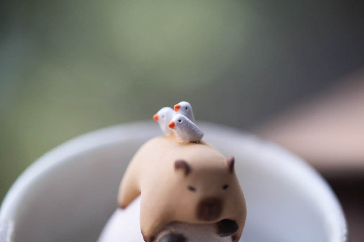 Capybara Tea Meowster Tea Pet | BITTERLEAF TEAS