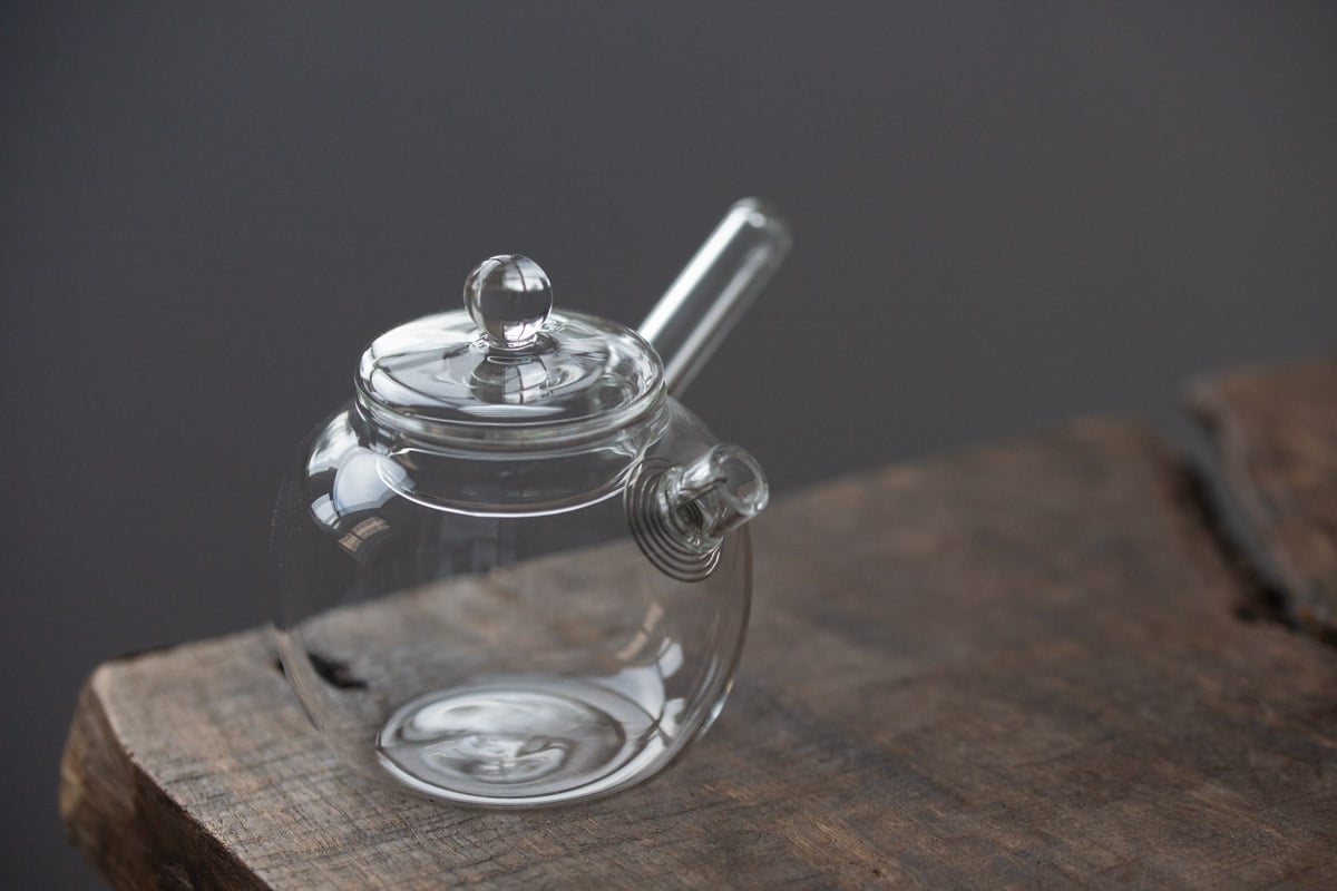 Globe Glass Kyusu Teapot | BITTERLEAF TEAS