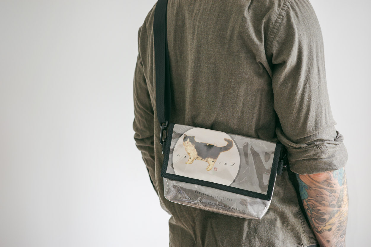 Re-Wrap Puer Paper Messenger Bag | BITTERLEAF TEAS