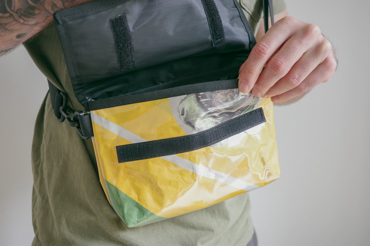 Re-Wrap Puer Paper Messenger Bag | BITTERLEAF TEAS