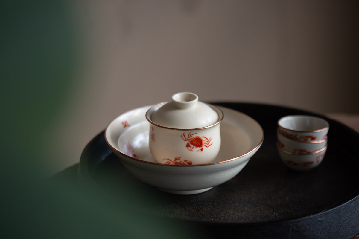 Alchemy Gaiwan - Copper - Crab | BITTERLEAF TEAS