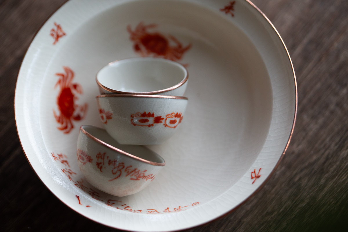 Alchemy Pot Support - Copper - Crab | BITTERLEAF TEAS