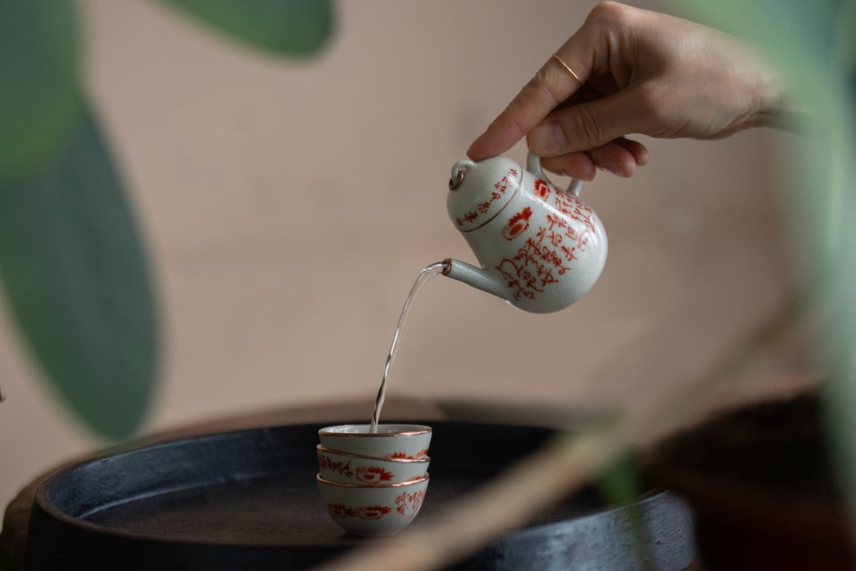 Alchemy Teapot - Copper - Red Fish | BITTERLEAF TEAS