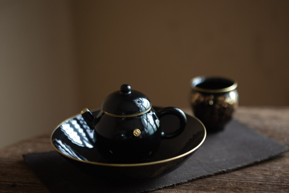 Alchemy Pot Support - Black & Gold | BITTERLEAF TEAS